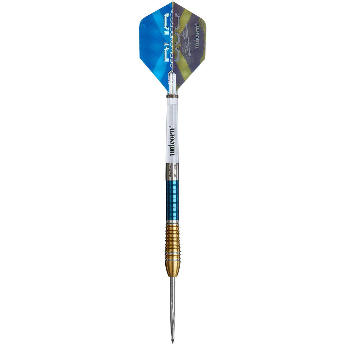 Unicorn Gary Anderson 90% Tungsten Phase 6 Duo Steel Tip Darts ...